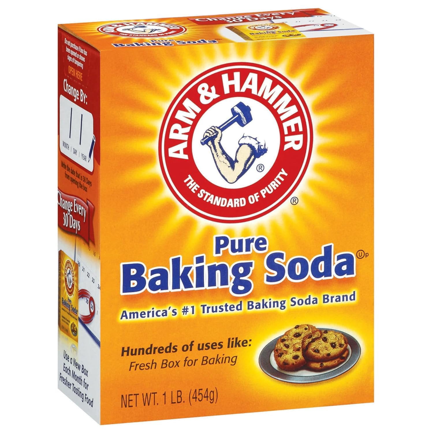 Arm & Hammer 01110 1 Lb Arm & Hammer Baking Soda - Walmart.com