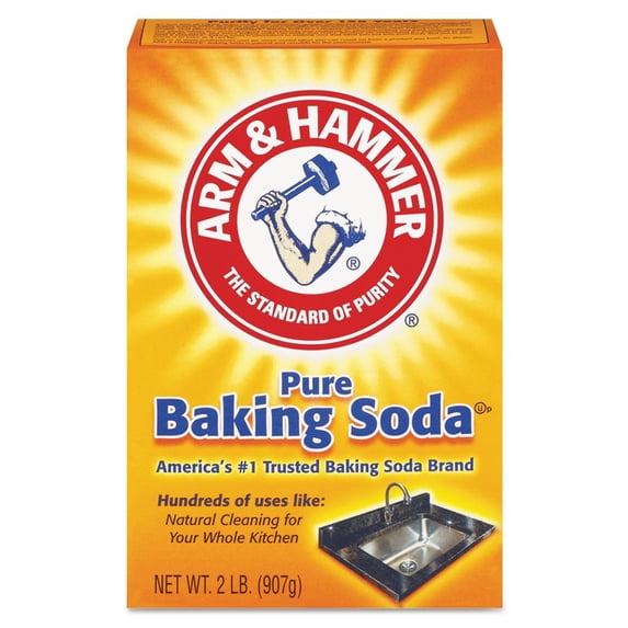 ARM & HAMMER Baking Soda 2 lbs, 12/Carton, Cleaner and Odor Eliminator ...