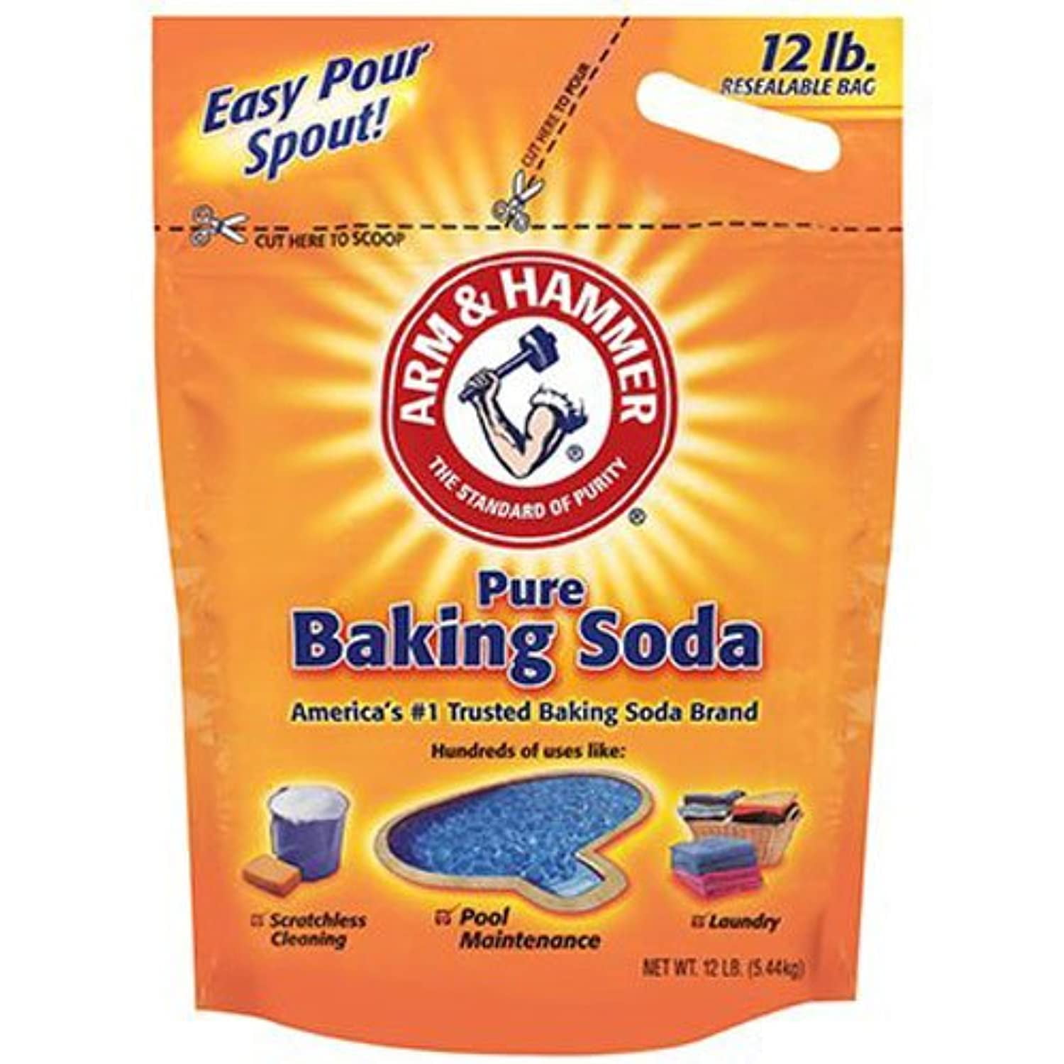 Arm & Hammer Baking Soda, 12Lb - Walmart Business Supplies