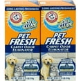 ARM & HAMMER Carpet Odor Eliminator, Pet Fresh Powder, Absorbs Smoke ...