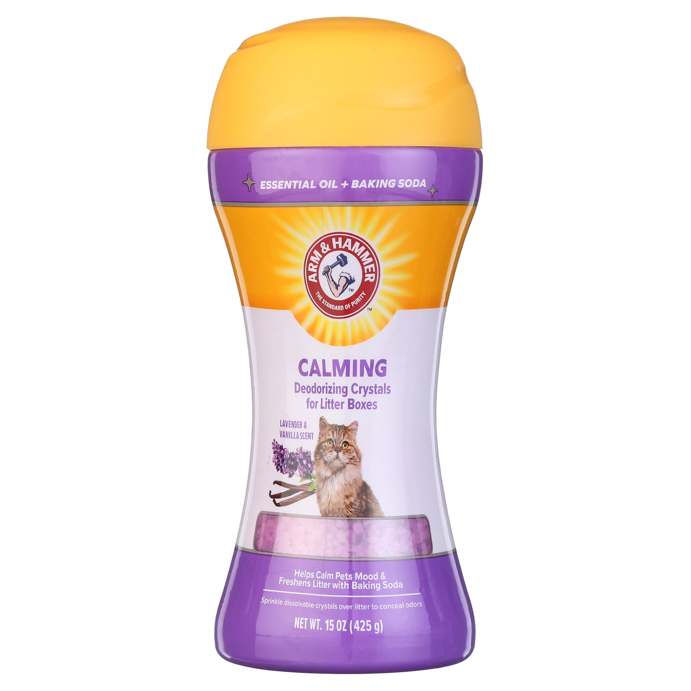 Arm & Hammer Deodorizing Cat Litter Crystals, Lavender & Vanilla Scent ...