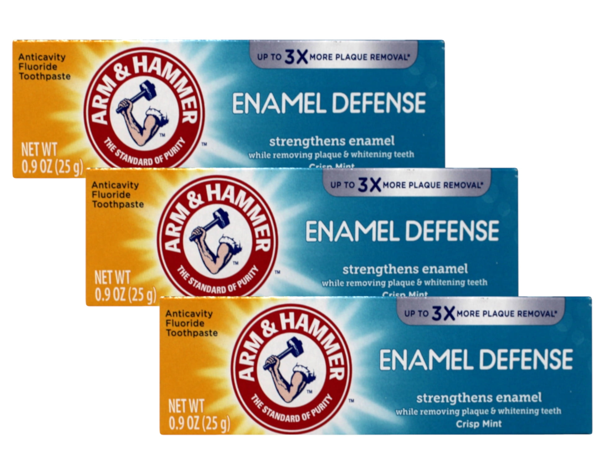 Arm & Hammer Advance White, Stain Defense Toothpaste, .9 Oz Travel Size ...