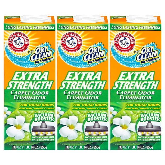 Arm & Hammer Extra Strength Carpet Cleaners (16.3 oz., Pack of 3 ...