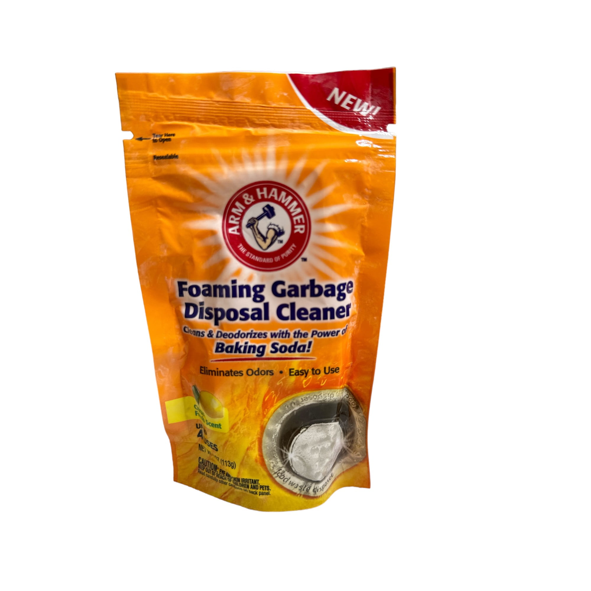 Arm & Hammer Foaming Garbage Disposal Cleaner 4 oz - Walmart.com