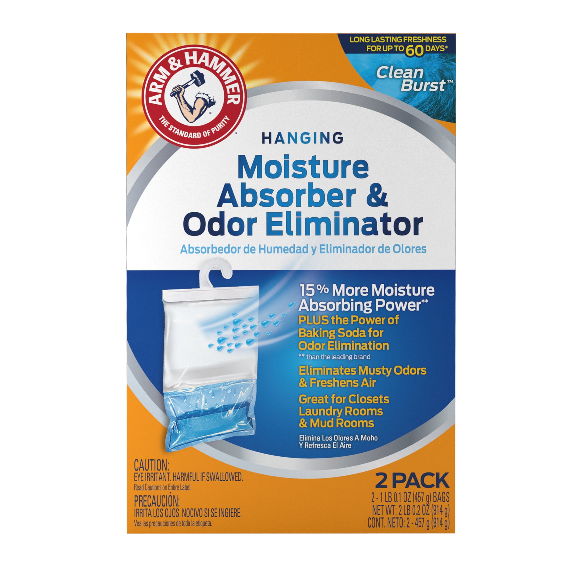 Brandclub - Arm & Hammer Hanging Bags Moisture Absorber for Closets ...