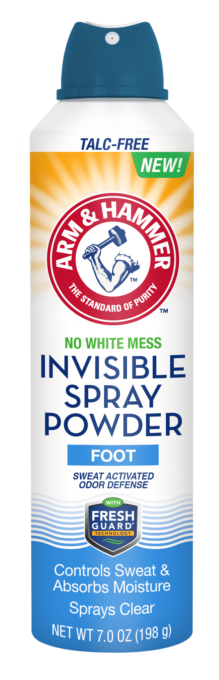 Arm & Hammer Invisible Foot Powder Spray 7 oz - Walmart Business Supplies