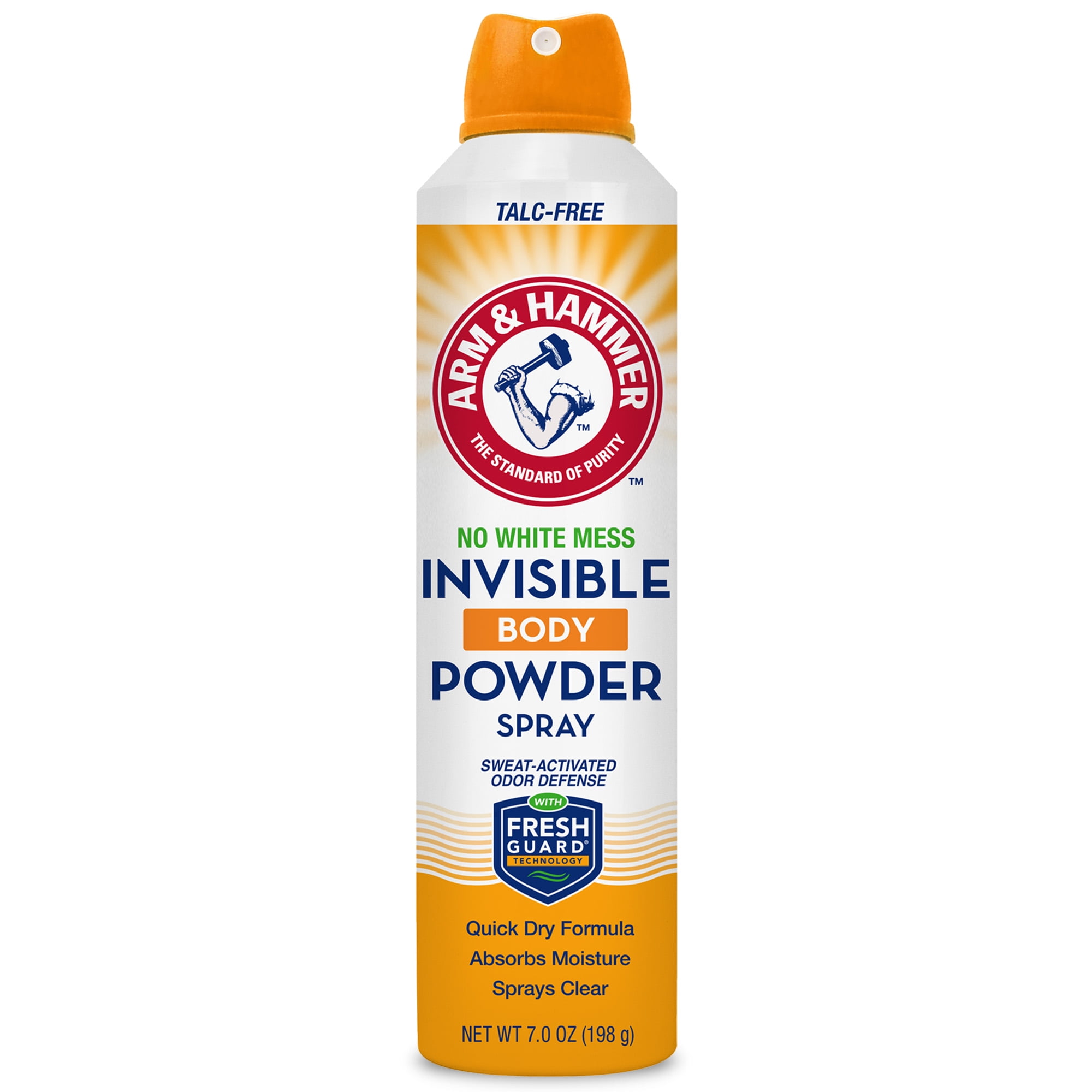 Brandclub - Arm & Hammer Invisible Odor Defense Body Powder Spray, 7 oz