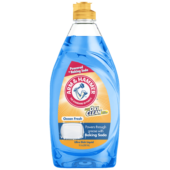 Arm & Hammer +OxiClean Ultra Dish Liquid Soap 10.1oz - Ocean Fresh ...