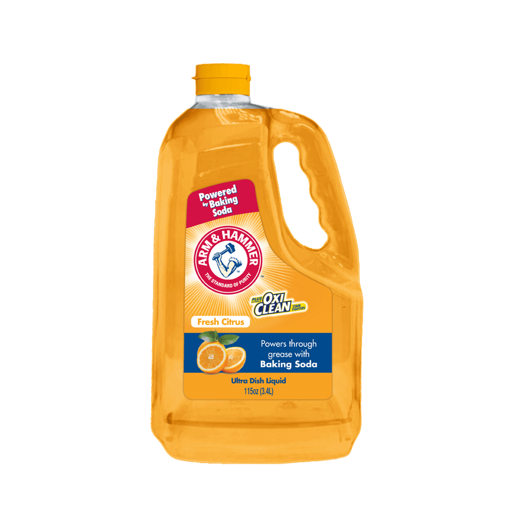 Arm & Hammer + Oxi Clean Ultra Dish Liquid Soap, Fresh Citrus, 115 oz ...