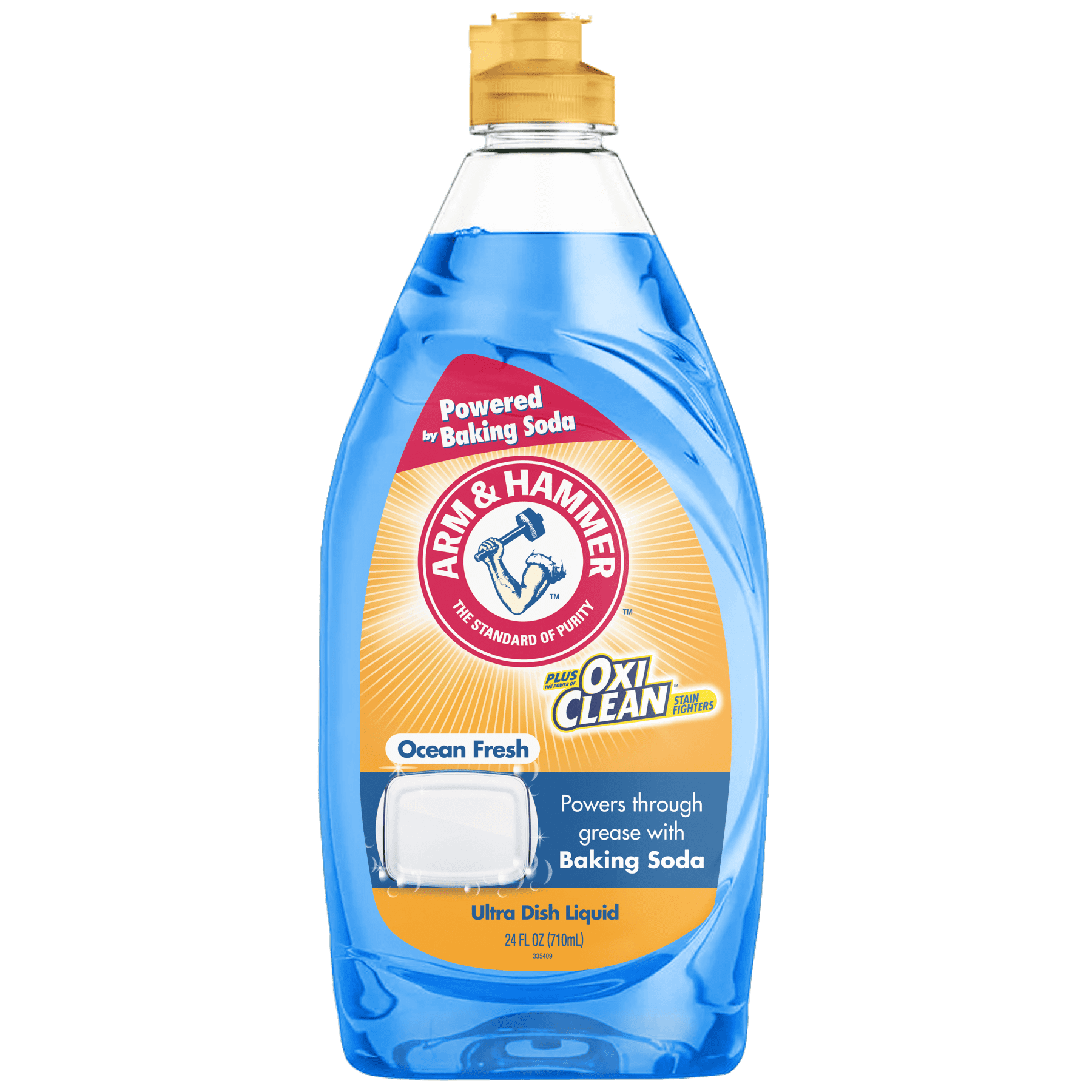 ARM & HAMMER, Dish Liquid Soap, 24 fl oz, Ocean Fresh - Walmart.com
