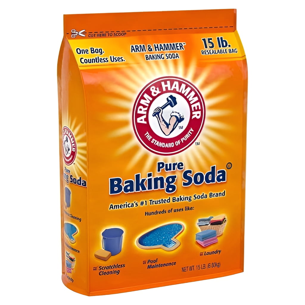 ARM & HAMMER, Baking Soda, 15 lbs, Household Cleaner - Walmart.com