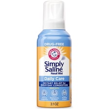 Ocean Saline Nasal Congestion Natural Non Medicated Relief Spray 3.5 oz ...