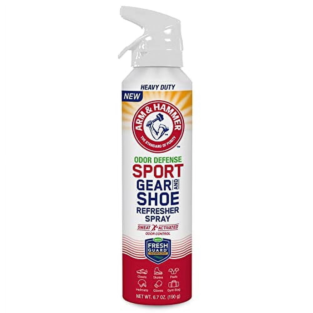 Brandclub - Arm & Hammer Sport Gear & Shoe Refresher Spray, 6.7 oz, 3 Pack