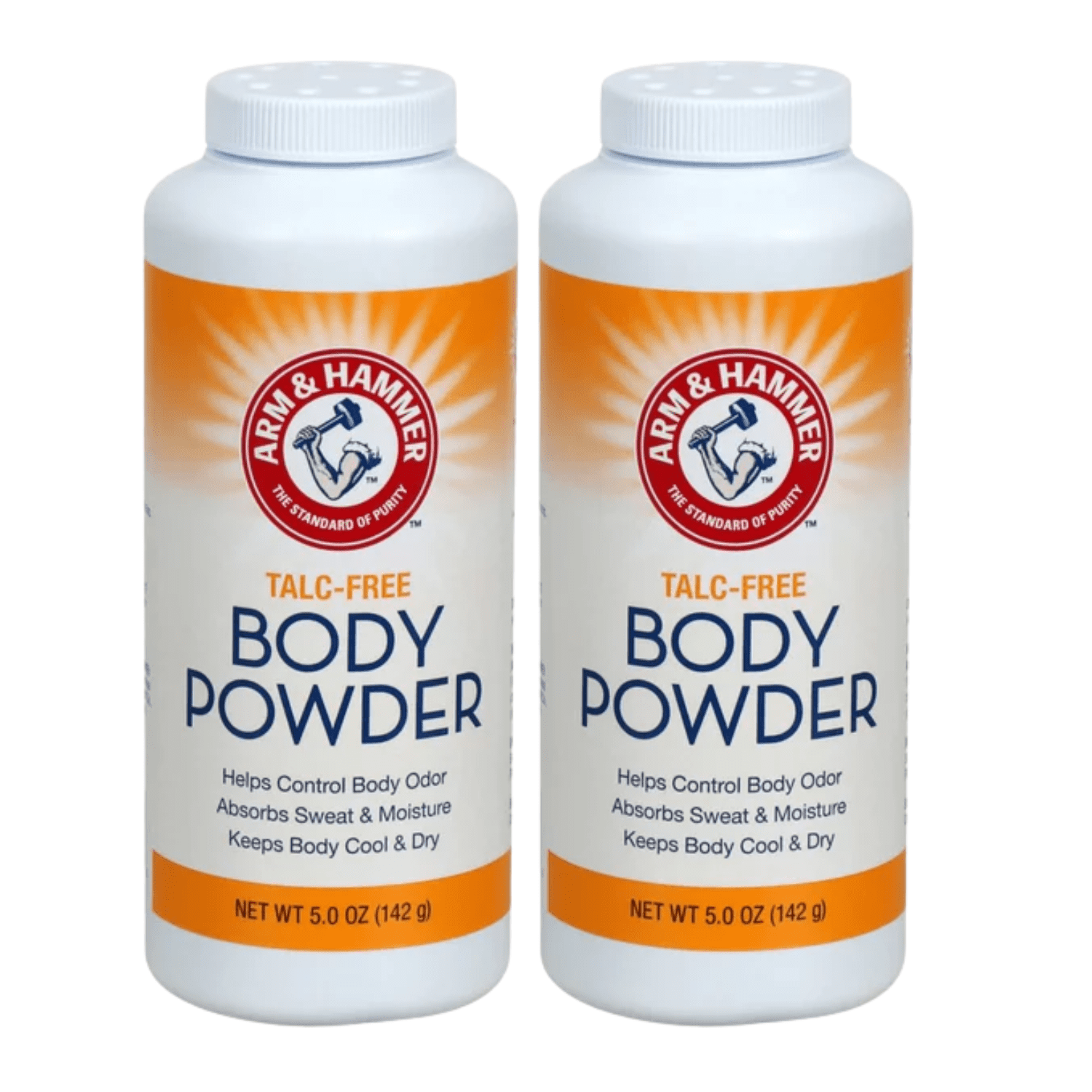 Arm & Hammer Talc-Free Body Powder- Helps Control Body Odor, Absorbs ...