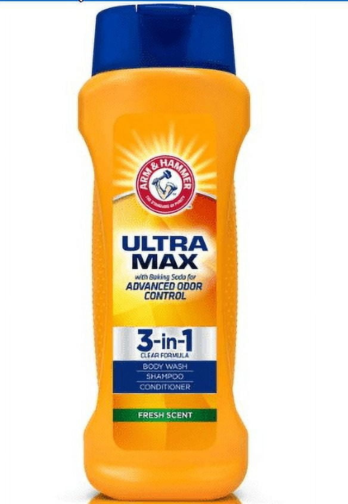 Arm & Hammer Ultra Max w/Baking Soda 3 in 1 Bodywash, Shampoo ...