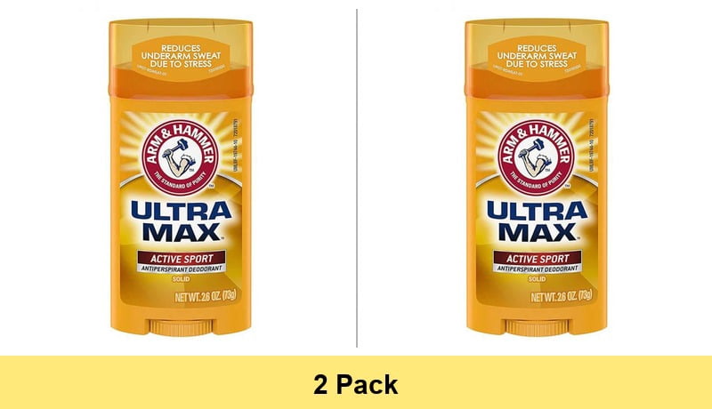 Arm & Hammer Ultramax Antiperspirant Deodorant for Men, Invisible Solid ...