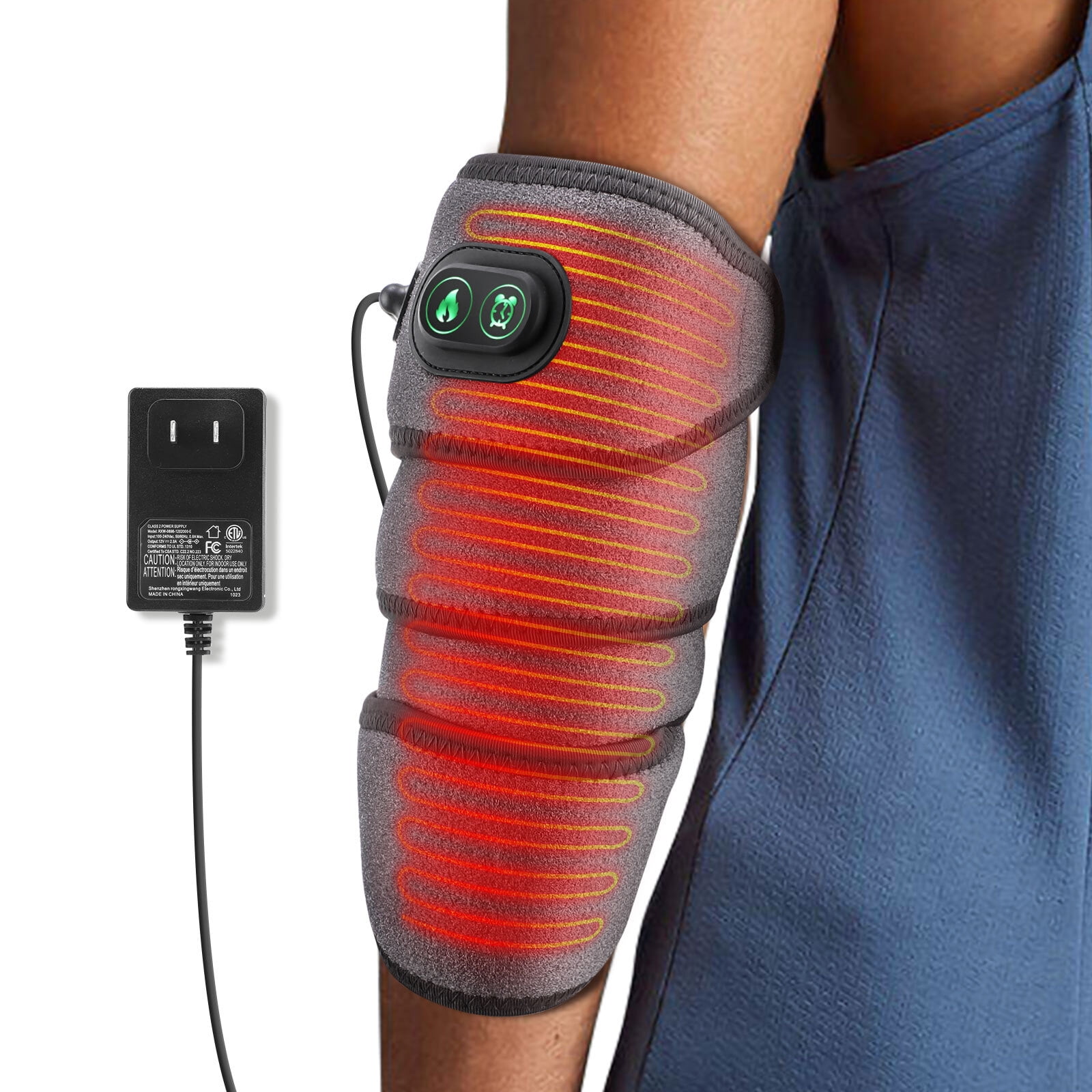 Body Heating Strap Wrap for Multiple Parts, Wearbale Heating Pad, Extra ...