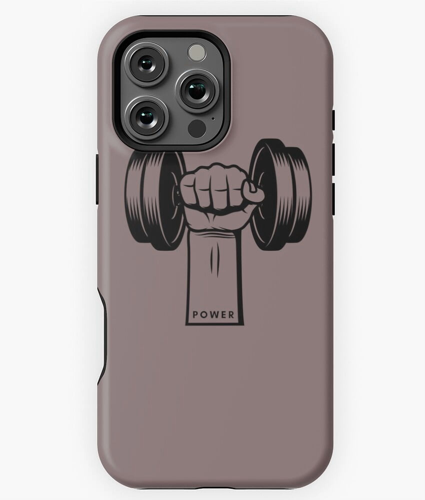 Arm Lifting a Gym Weight Fitness M5803 Phone Case for iPhone 17 16 15 ...