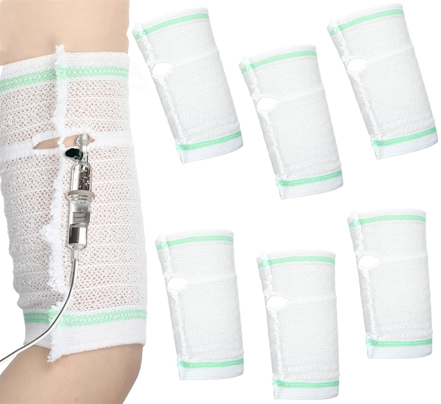 Arm Nursing PICC Catheter Protector,Bexikou 6 Pack Elastic and ...