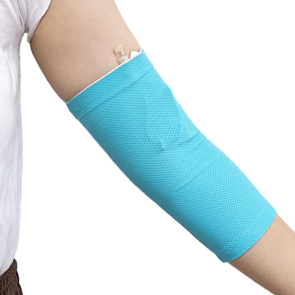 Arm PICC Line Sleeve Protector, Elbow Breathable Cast Nursing Cast ...