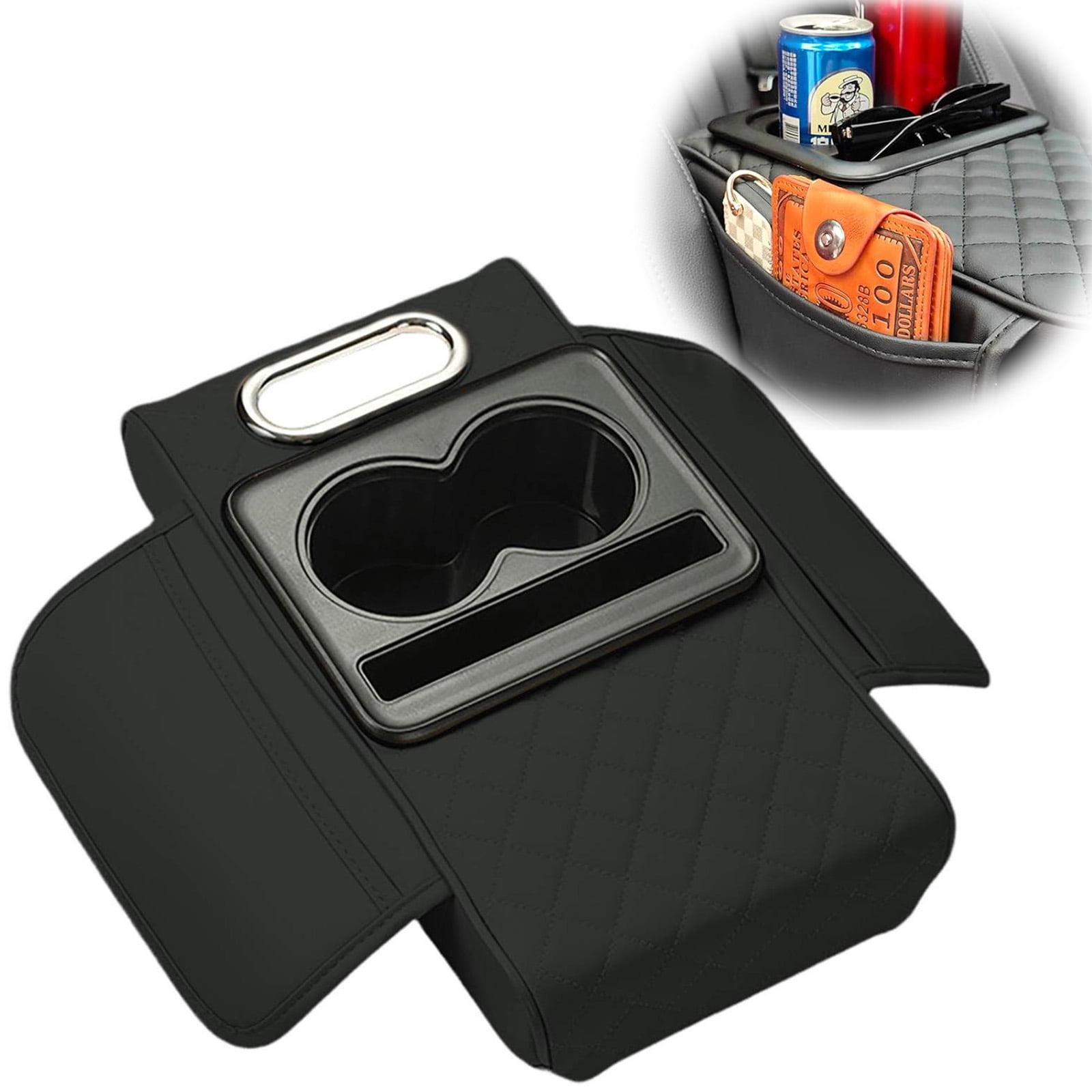 Arm Rest Cushion,Cup Holder Pillow,Auto Center Console Armrest Cushion ...