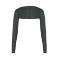 Arm Sleeve Sun Protection Cooling Shawl Fingerless Arm Guards Solid ...