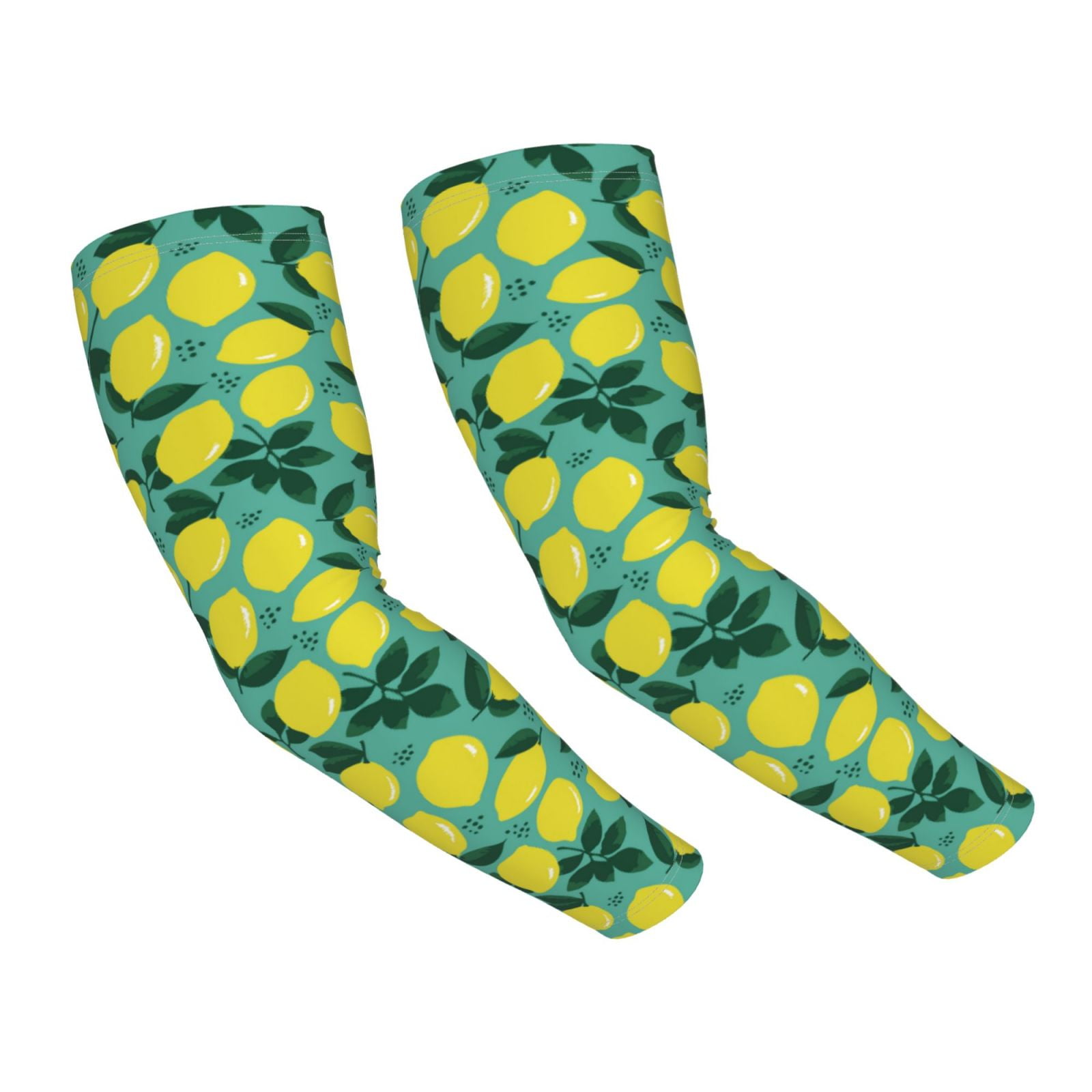 Arm Sleeves For Men/Women, Cute Lemon Indigo Sun Protection Cooling ...