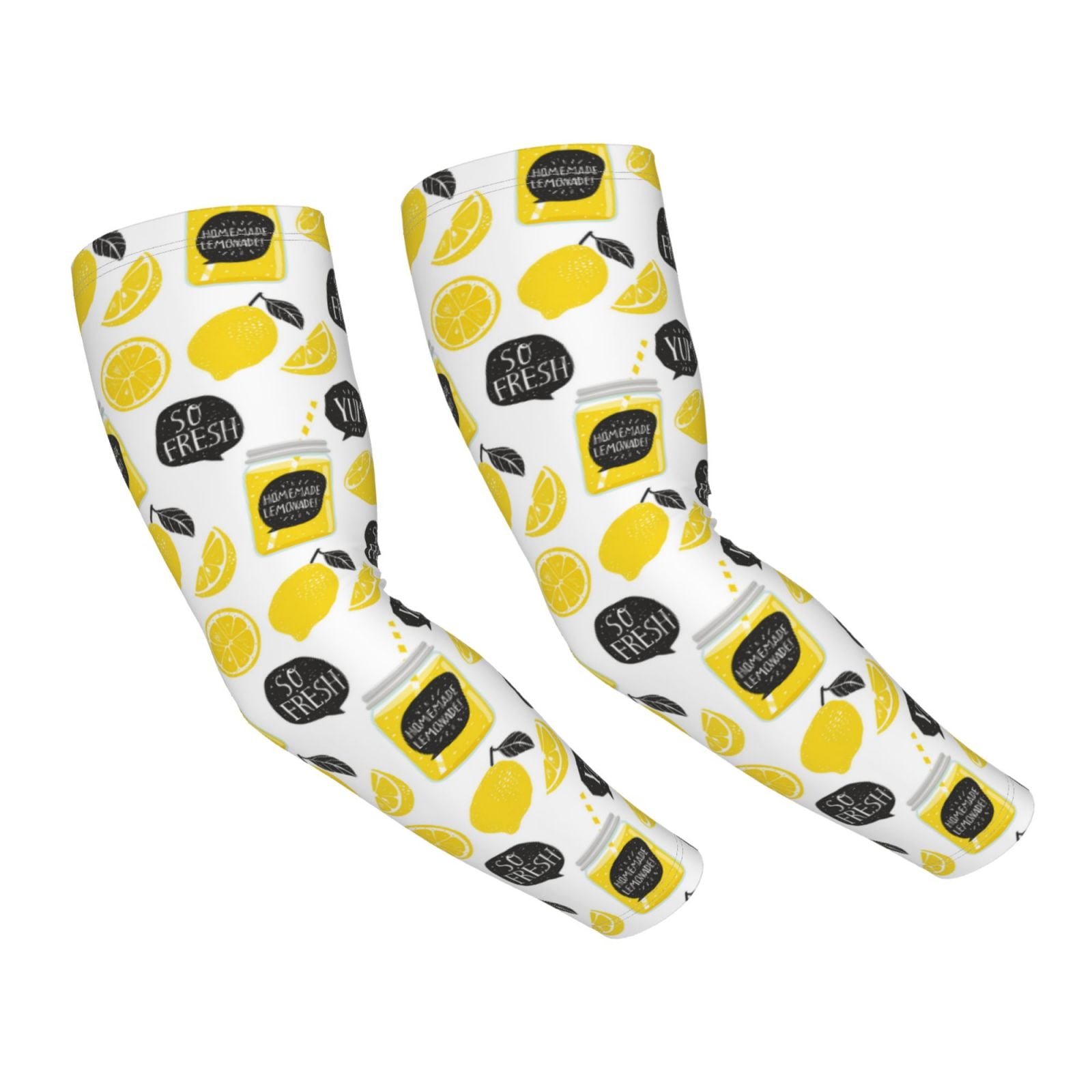 Arm Sleeves For Men/Women, Cute Lemon Juice Sun Protection Cooling ...