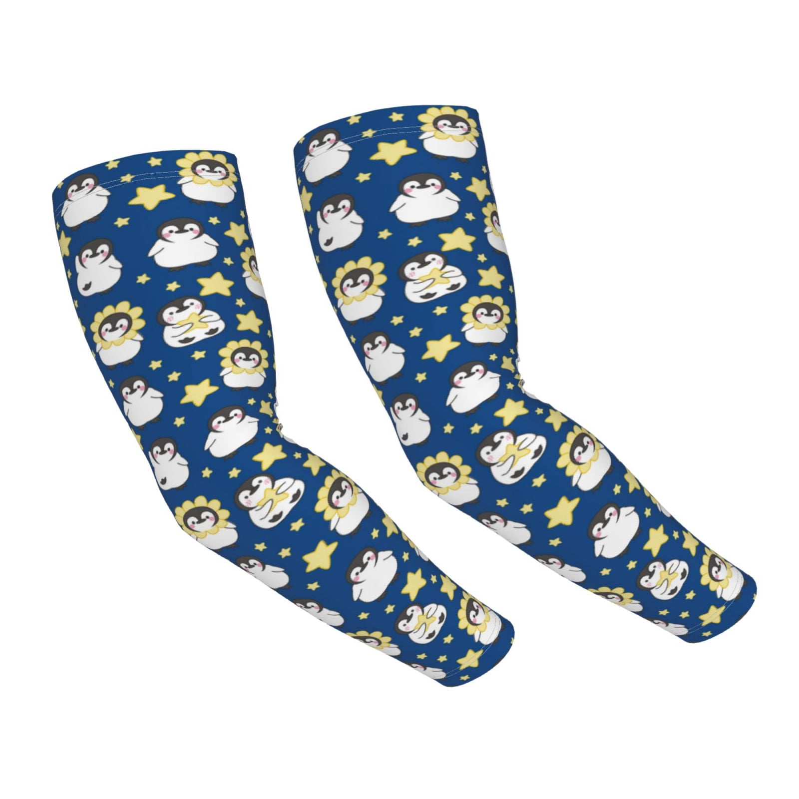 Arm Sleeves For Men/Women, Star Penguin Sun Protection Cooling Sports ...