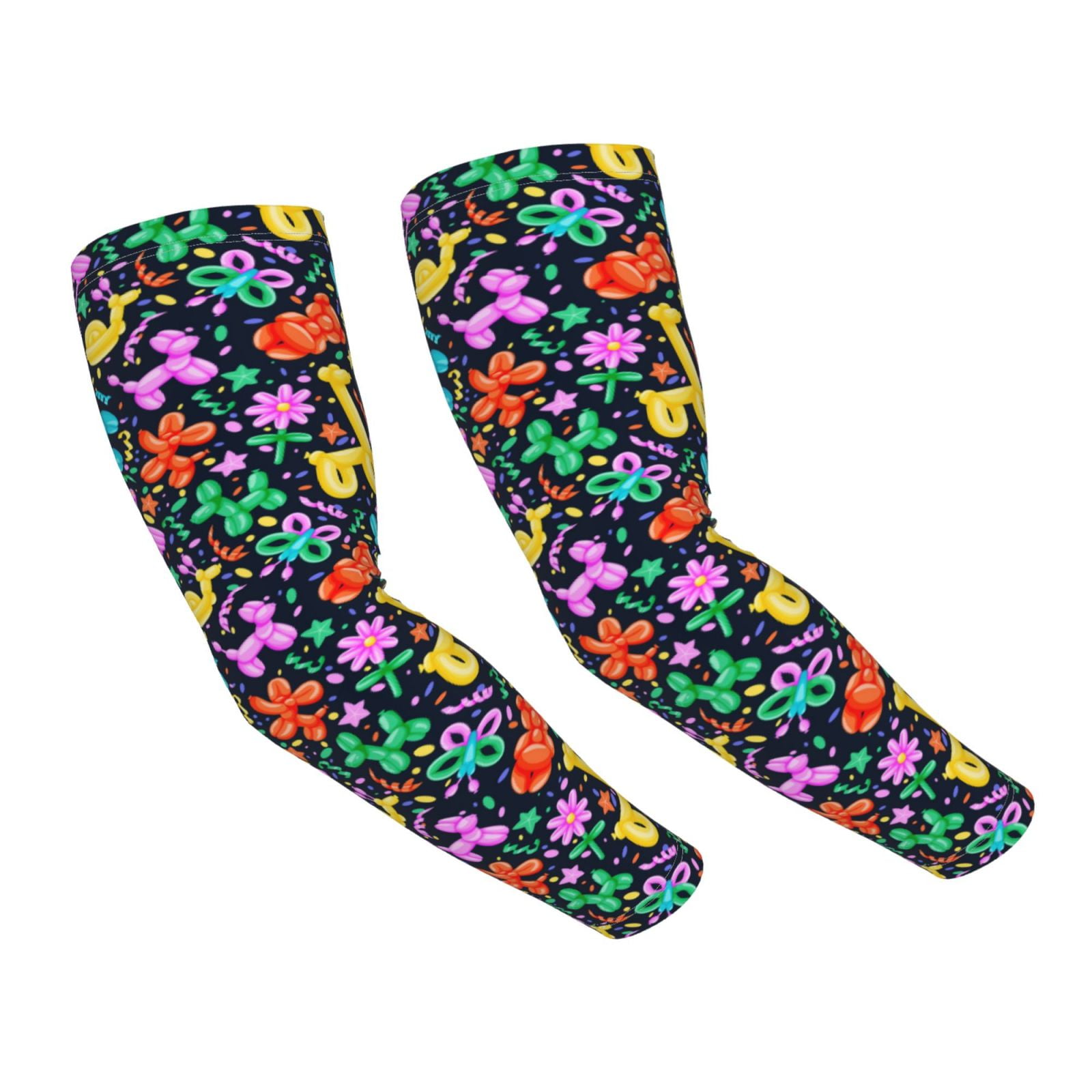 Arm Sleeves for Men/Women, Colorful Air Balloons1 Sun Protection ...