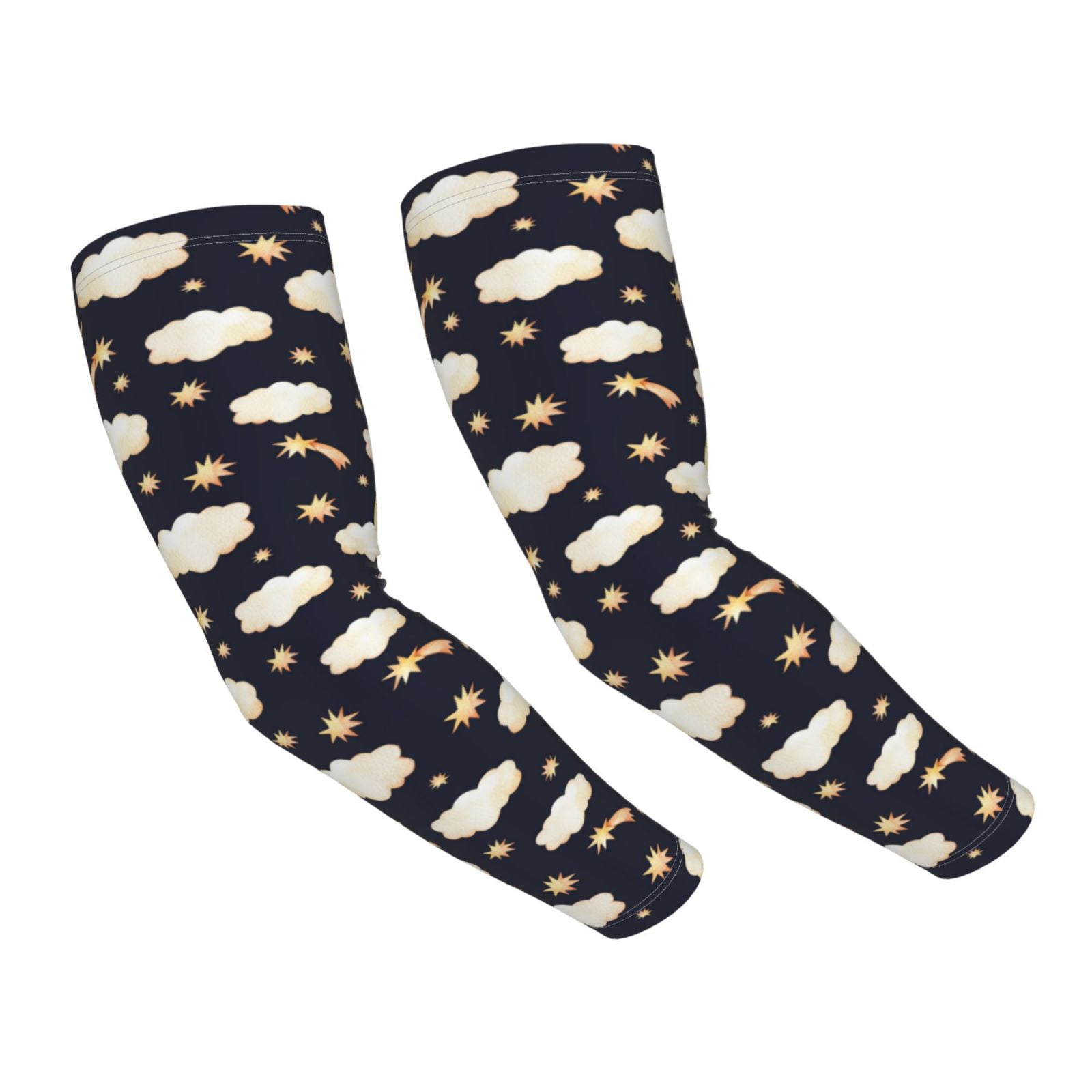 Arm Sleeves for Men/Women, cute clouds moon stars Starry sky Sun ...