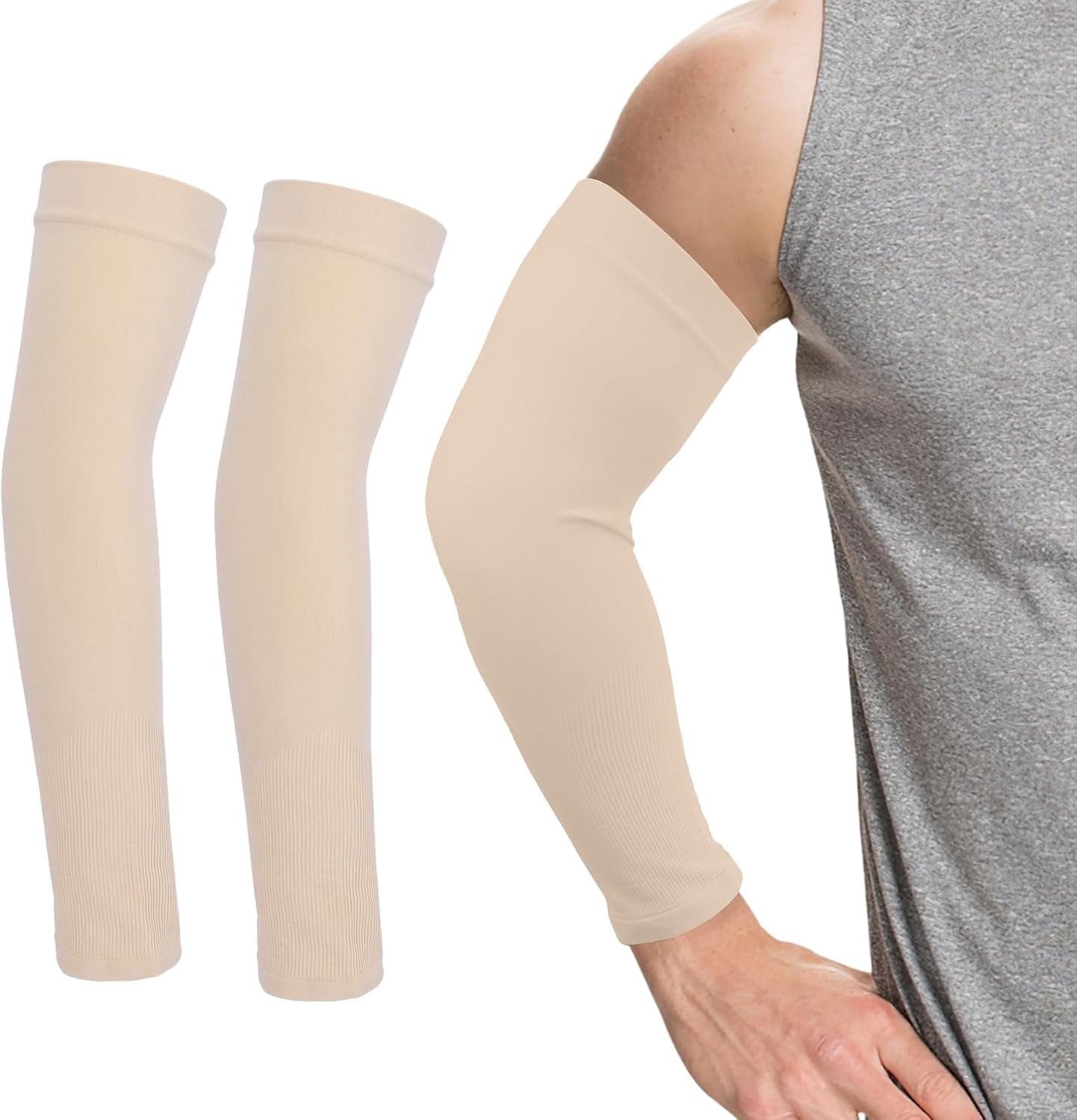 Arm Sleeves for Men Women for Sun Protection, Tattoo Cover Up Sleeves ...