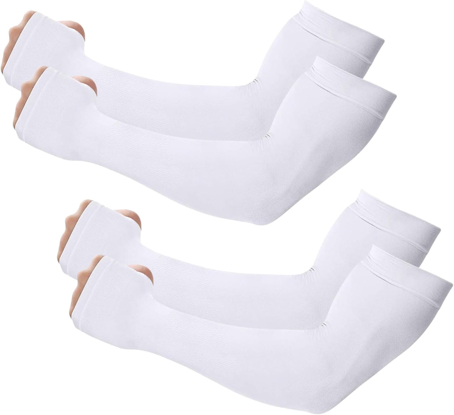 Arm Sleeves for Men Women with Thumb Hole, UPF 50 UV Sun Protection ...