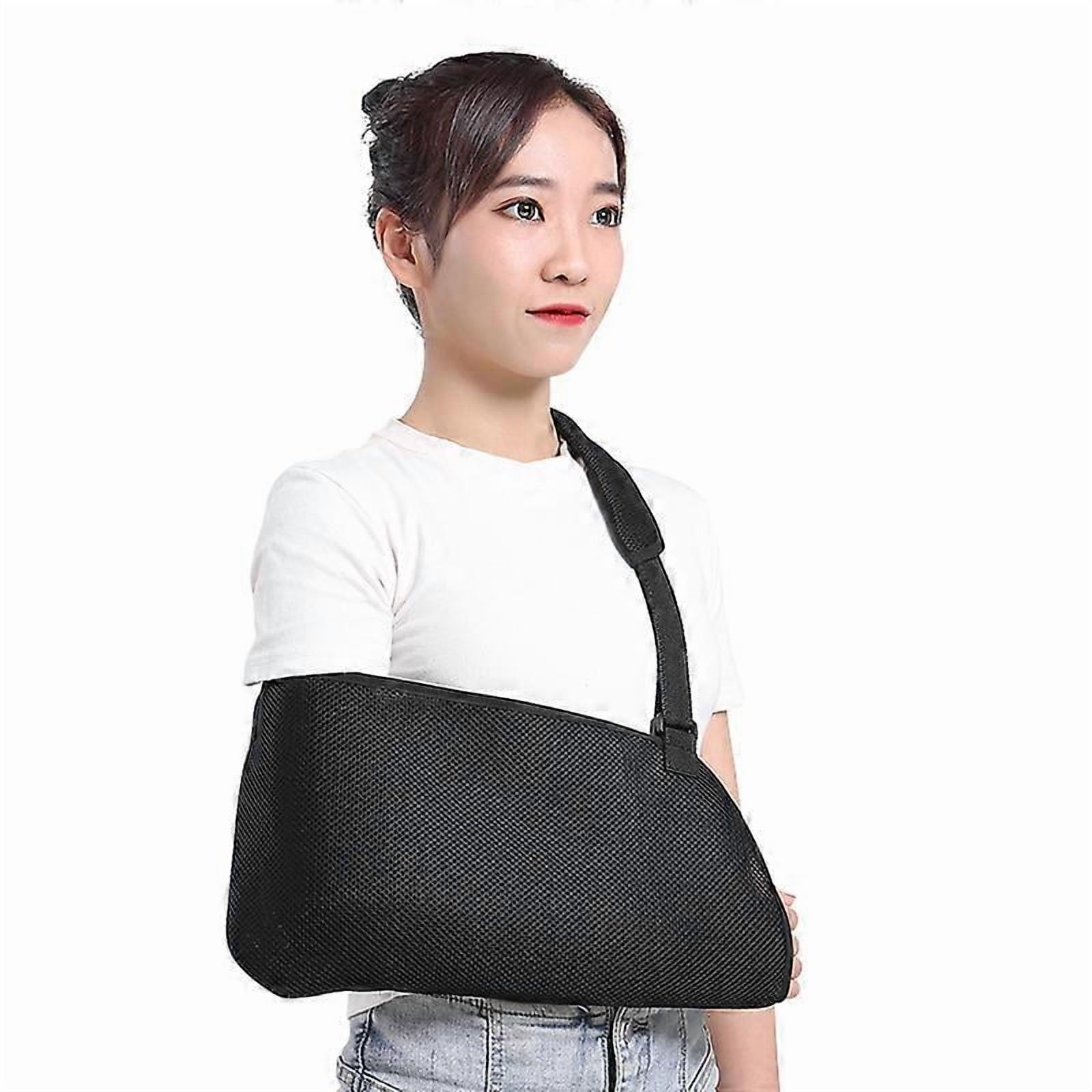 Arm Sling, Adjustable Mesh Shoulder Immobilizer Arm Sling for Shower ...