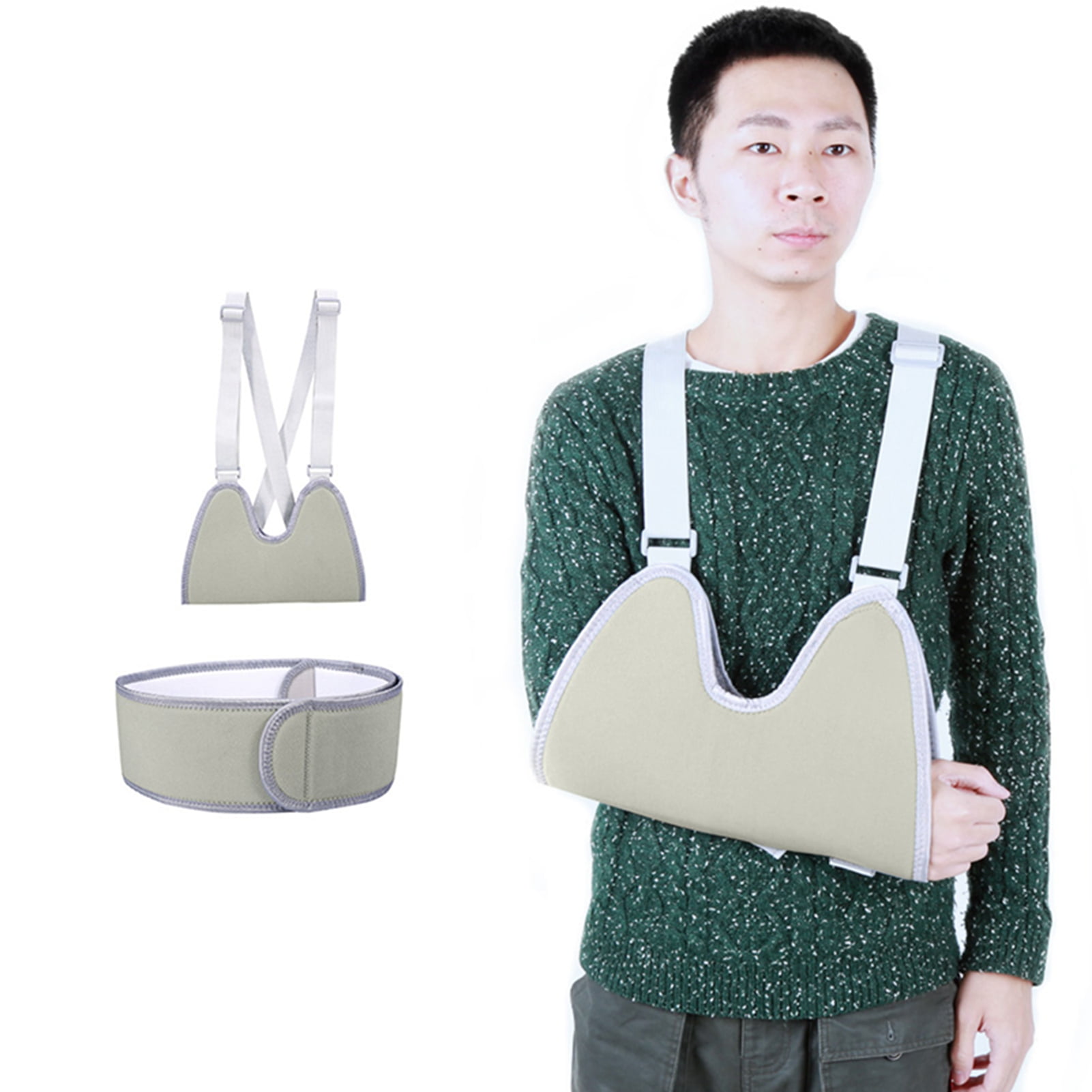 Arm Sling Shoulder Immobilizer - Can Be Used During Sleep - Rotator ...