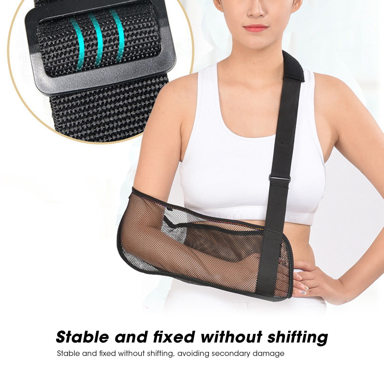 Arm Sling for Shoulder Injury - Mesh Brace for Torn Rotator Cuff ...