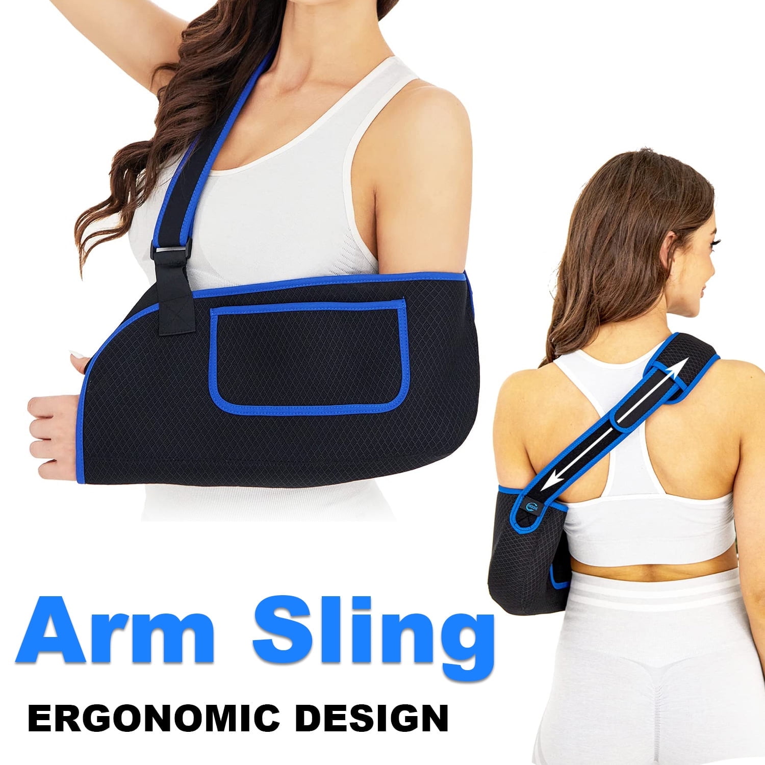Arm Sling for Shoulder Injury Rotator Cuff Torn Wrist and Elbow Surgery ...