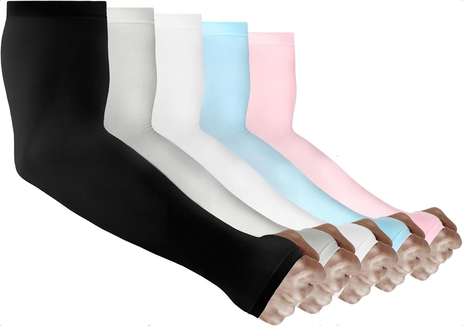 Arm Sun Sleeves Compression UV Protection Cooling for Men Women Summer ...