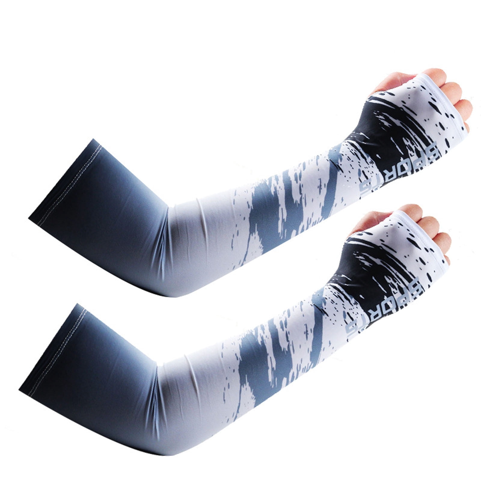 Arm Sun Sleeves Compression UV Protection Men And Women Summer Sunblock ...
