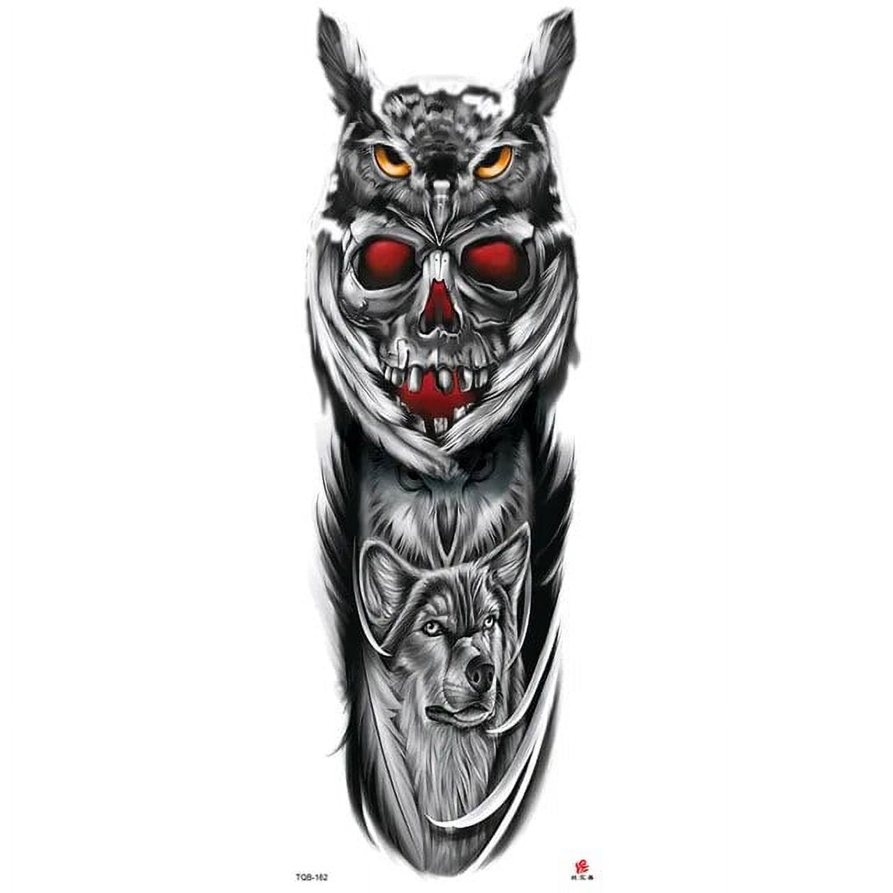Arm Tattoo Stickers Waterproof Temporary Tattoo Stickers Large Arm ...