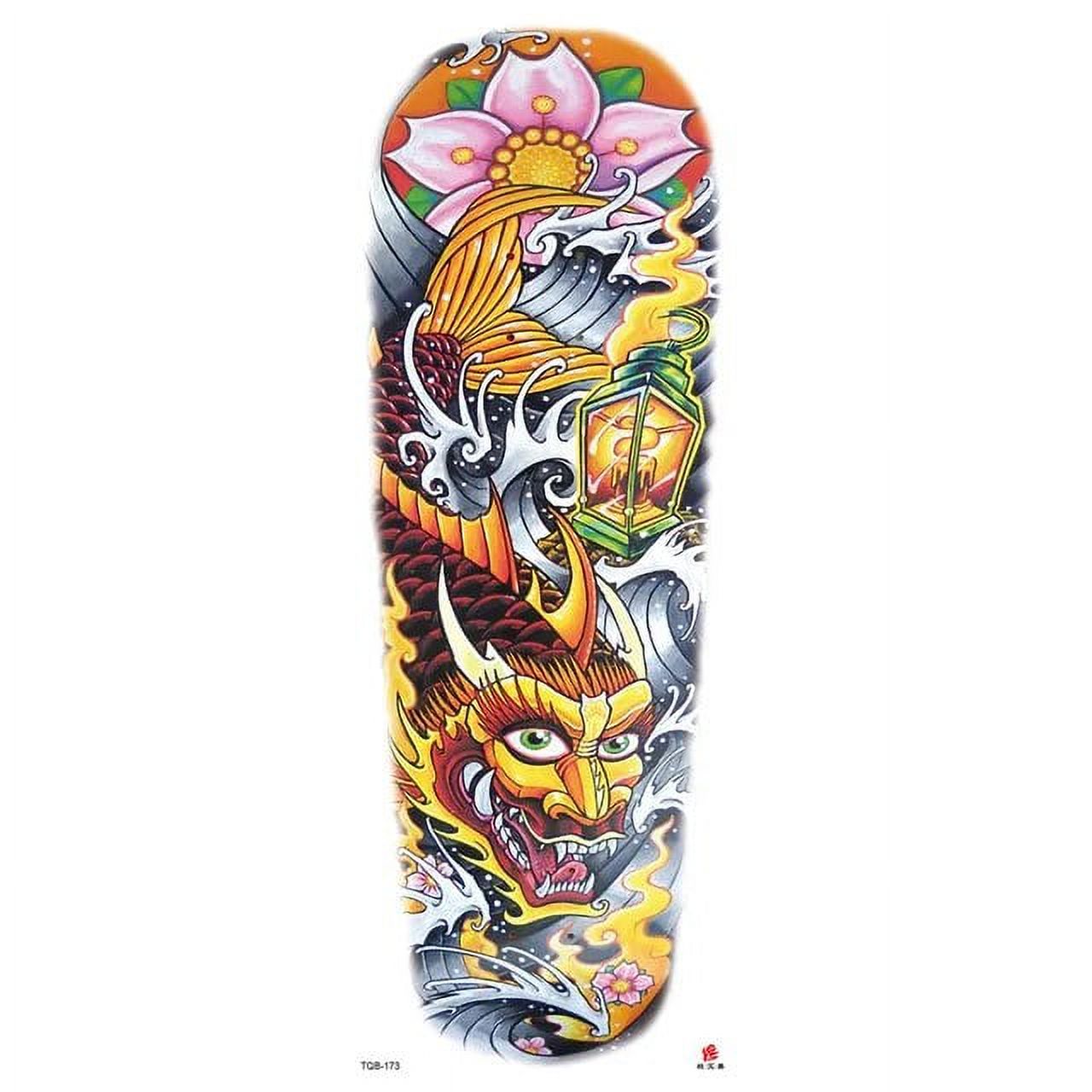 Arm Tattoo Stickers Waterproof Temporary Tattoo Stickers Large Arm ...