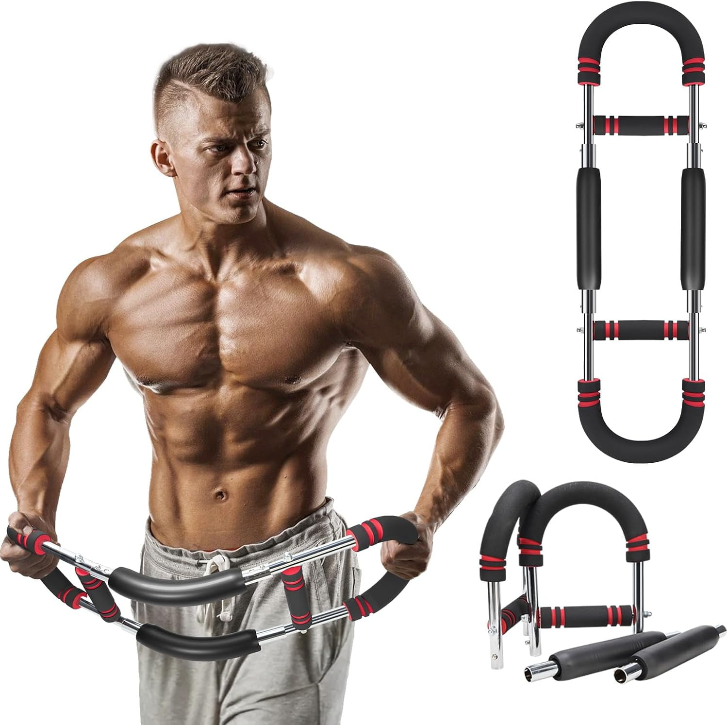 Arm Trainer，Adjustable Chest Workout Equipment, Twister Arm Trainer ...