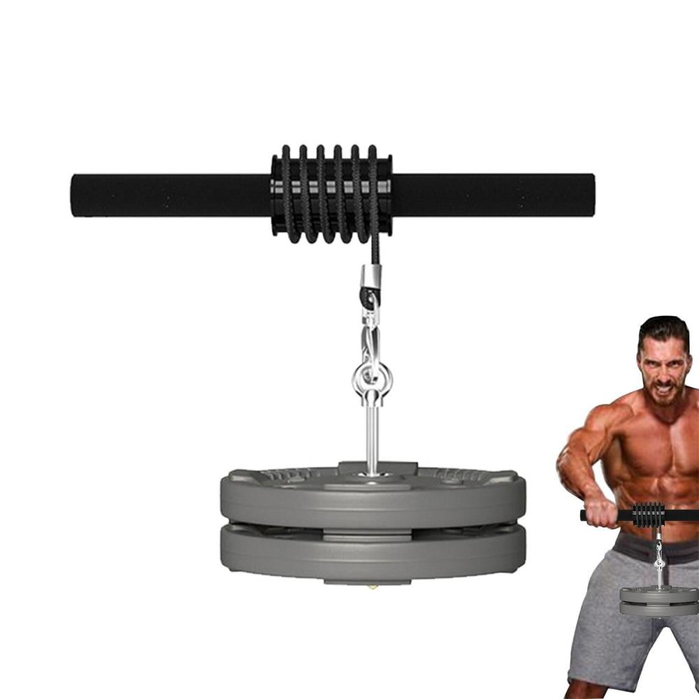 Arm Workout Bar Forearm Wrist Training Roller Muscle Exerciser Muscle ...