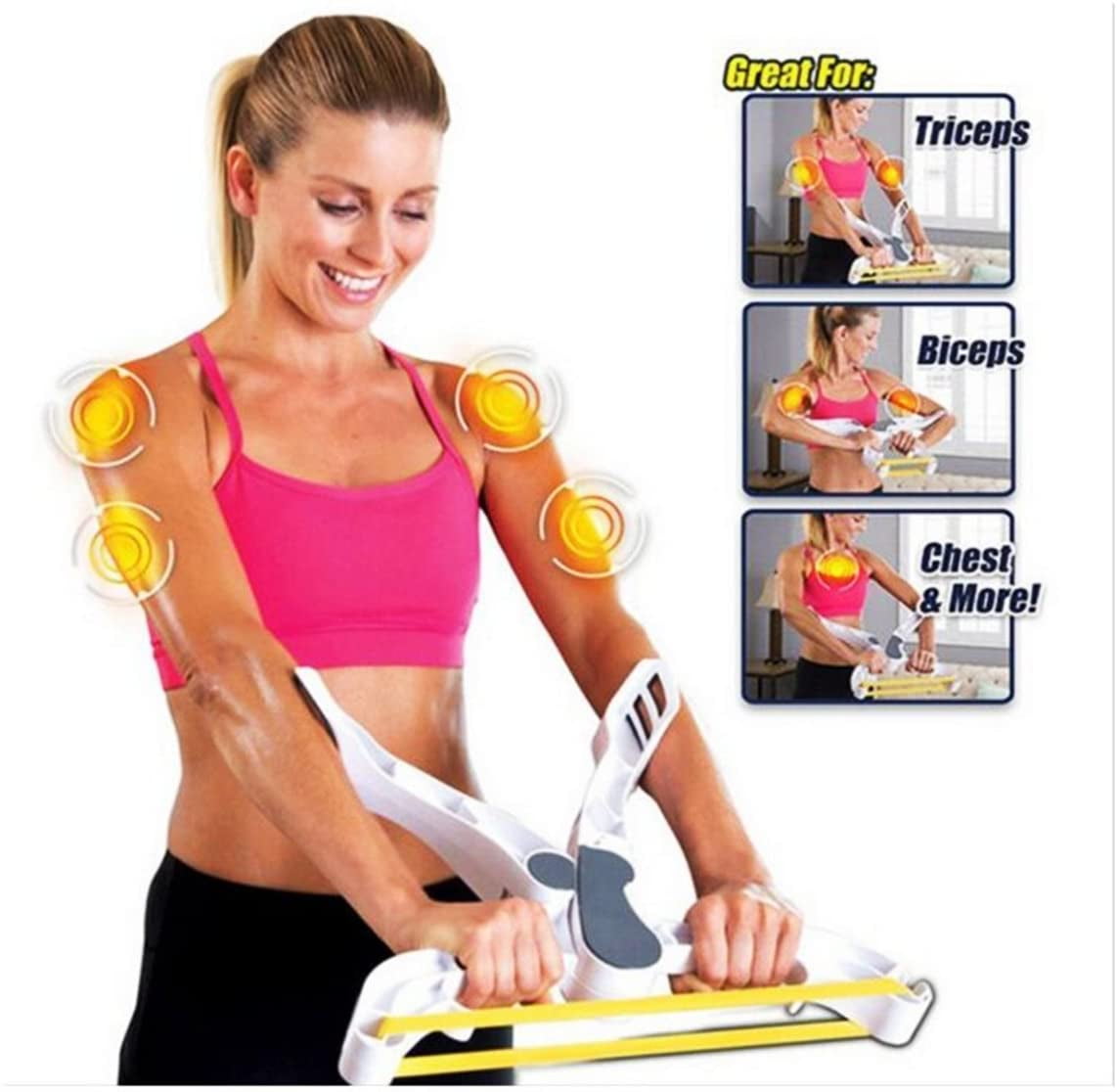 Arm Workout Machine Upper Body Resistance Exercise with 3 System ...