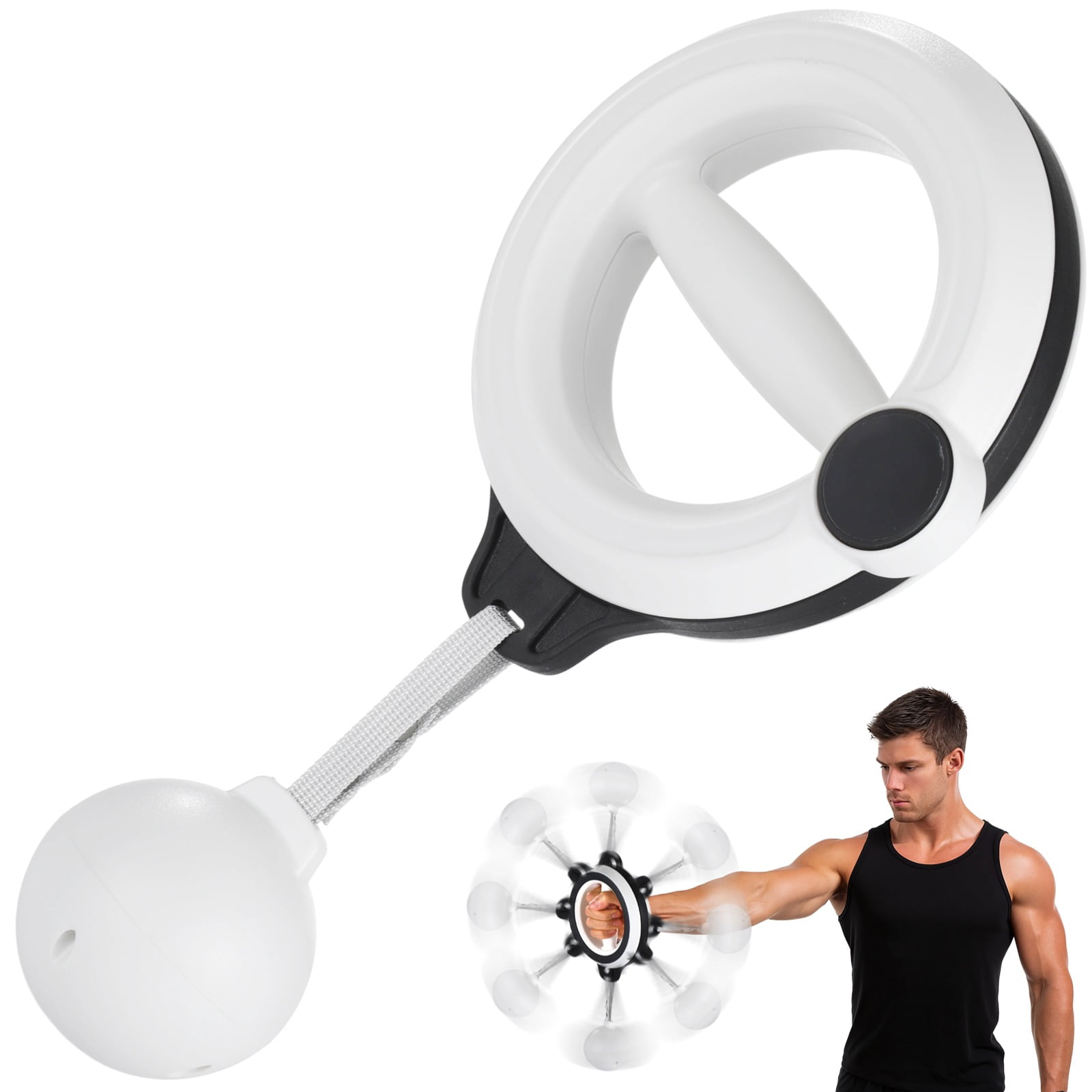 Arm Workout for Men and Women, 360° Rotation Arm Trainer, Forearm ...