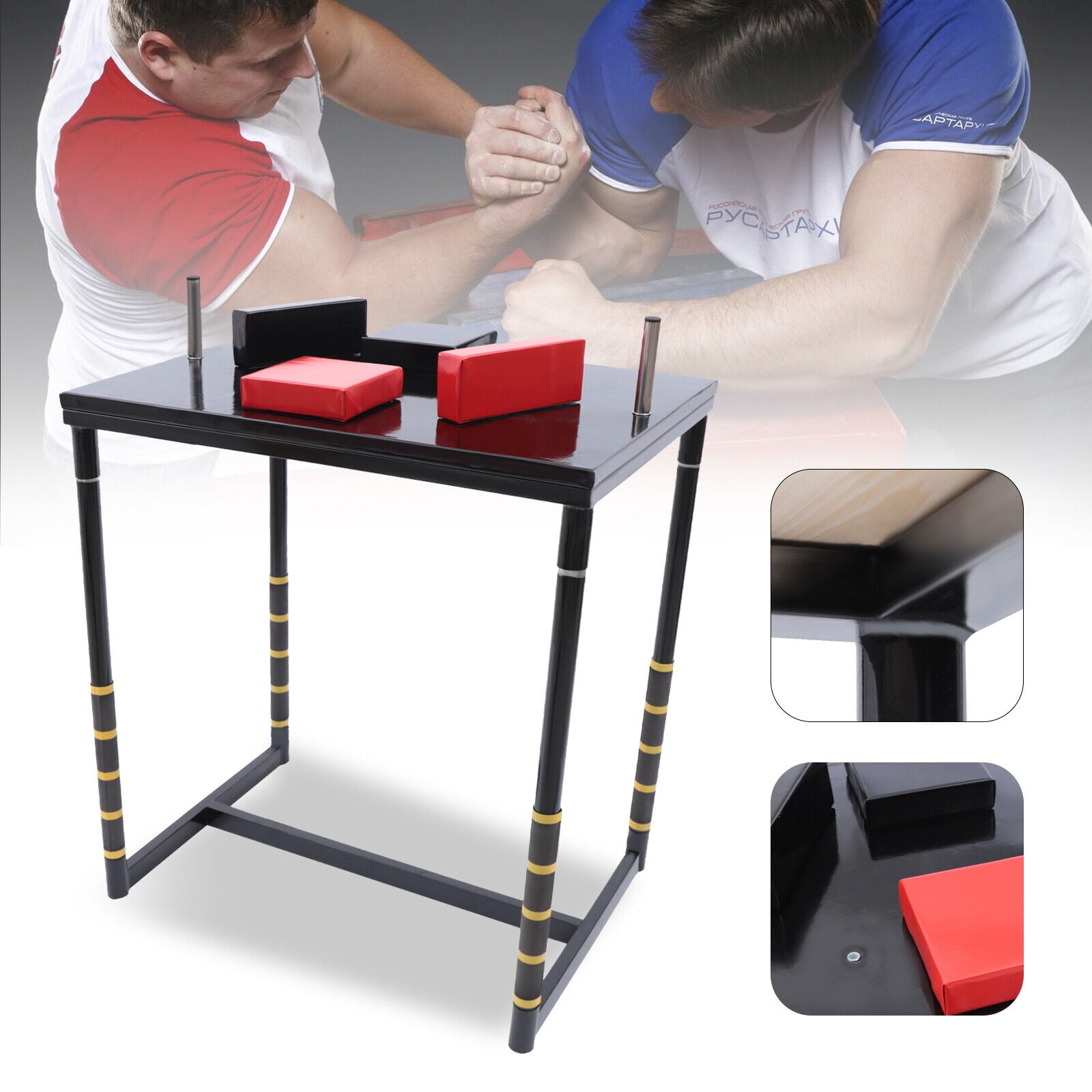 Arm Wrestling Battle Table Stand & Pads Handles,Pro Arm Wrestling Table ...
