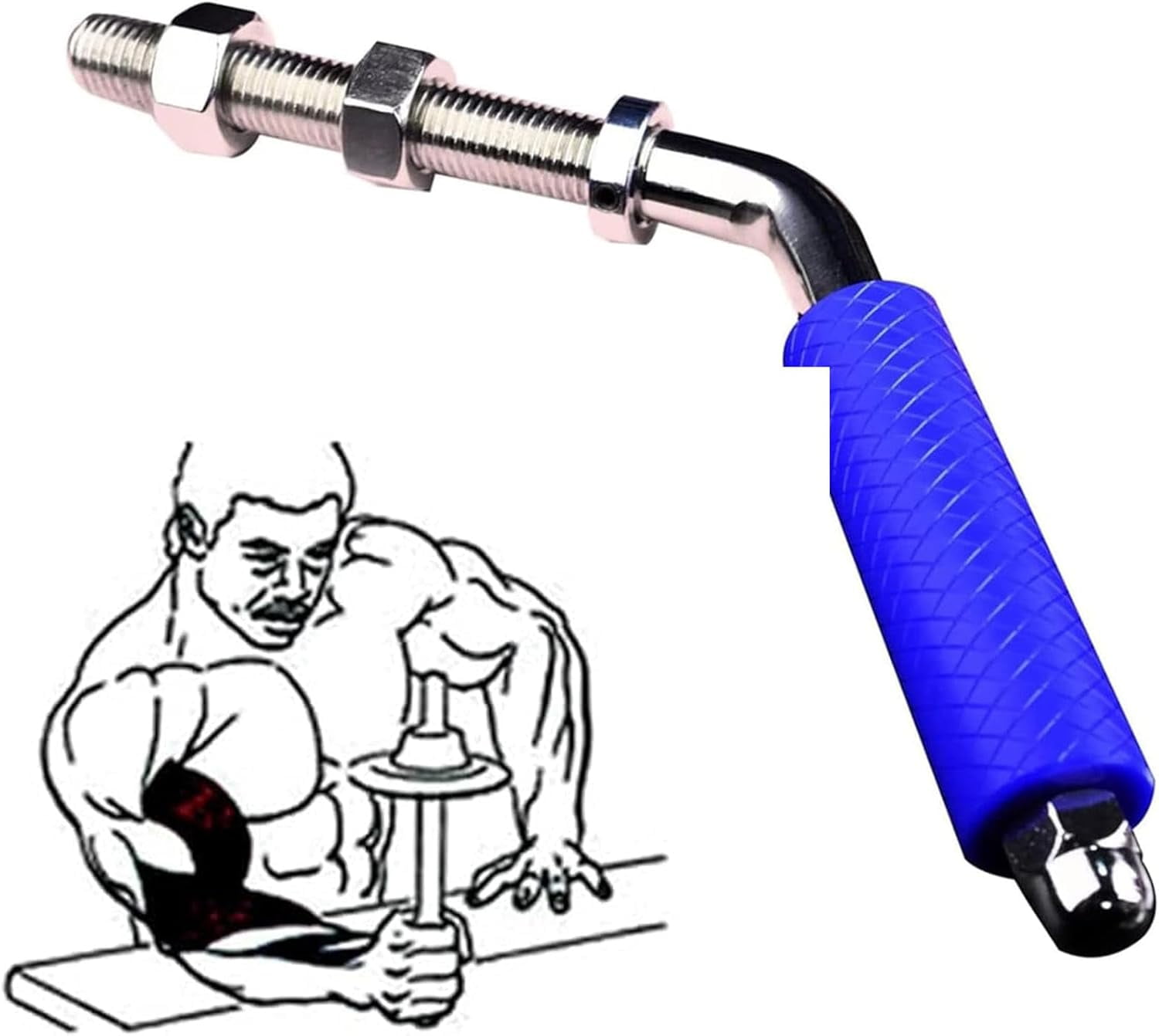 Arm Wrestling Exercise Handle, Wrist and Forearm Strength Trainer ...