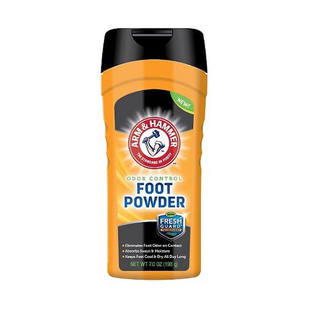 Arm and Hammer Odor Control Foot Powder with Fresh Guard Technology, 7 ...
