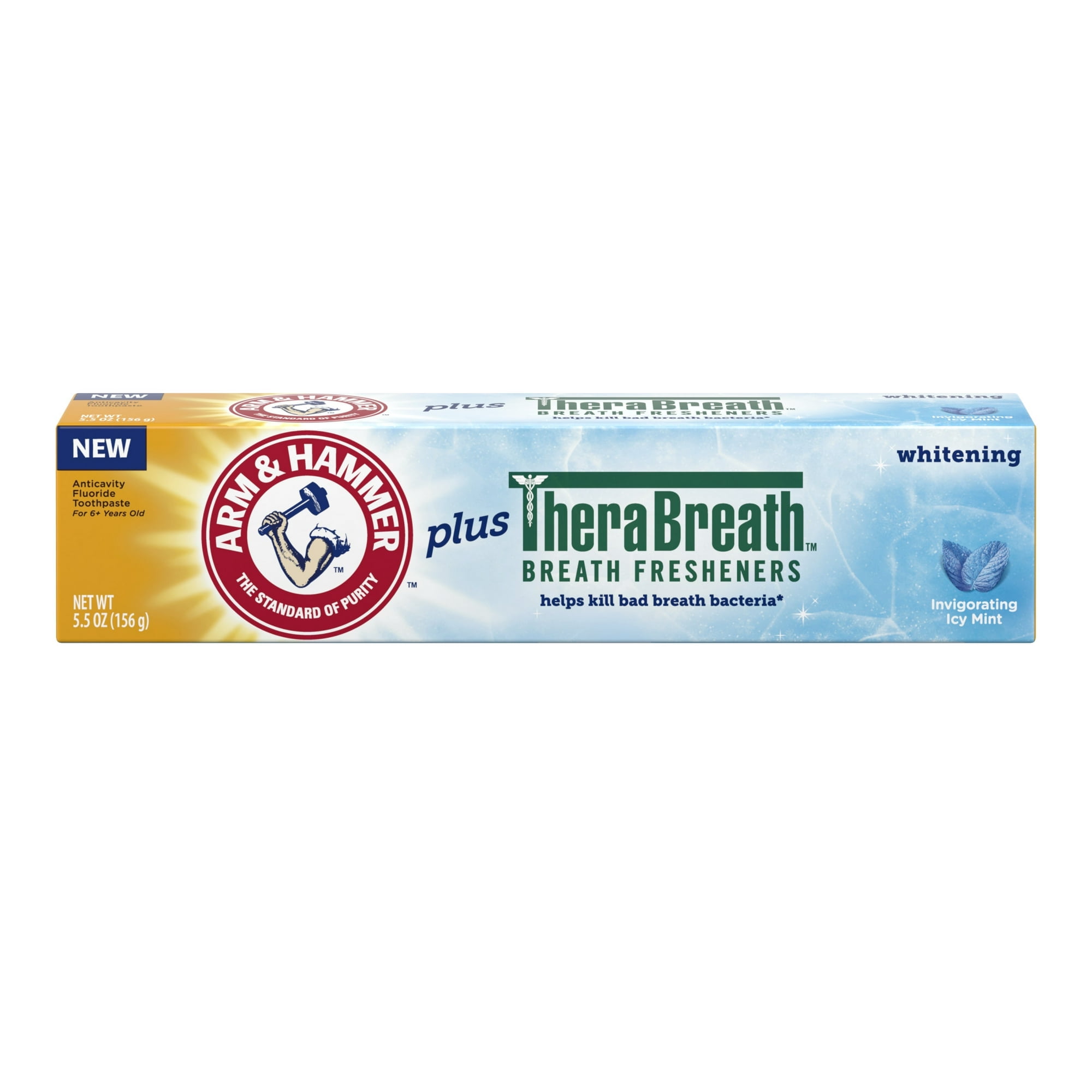 Arm and Hammer Whitening Toothpaste Plus Therabreath Breath Fresheners ...