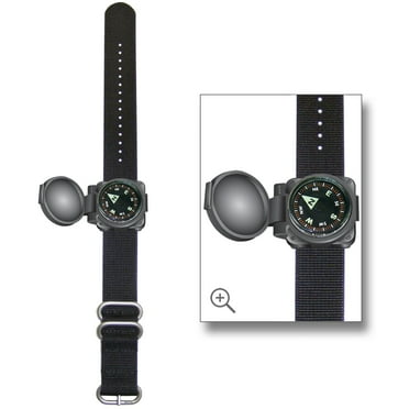 GoCompass Slip-On Wrist Compass - Durable, Luminous, Directional, Fits ...